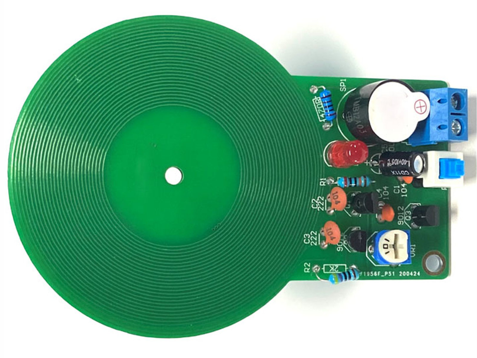 Metal Detector DIY soldering kit - 60mm range (26845)