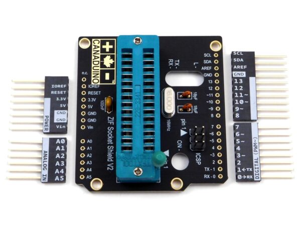 Atmega328 Programmer Shield for Arduino UNO - DIY Kit (26261)