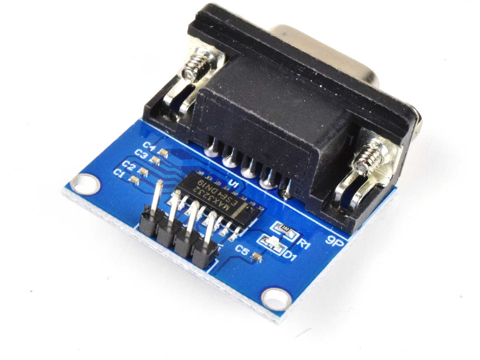RS232 to TTL adapter MAX232, Port for MCU