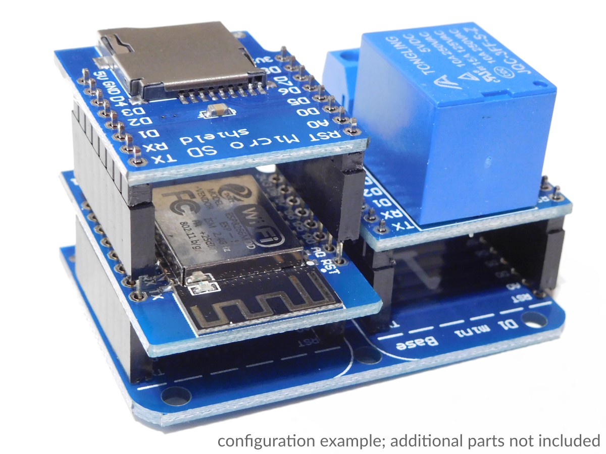 WEMOS D1 Mini Dual Base
