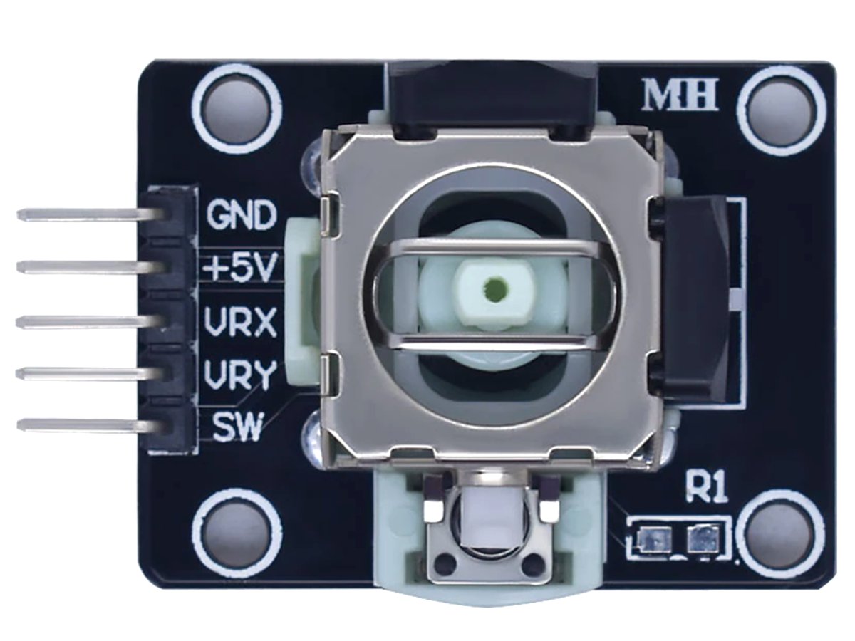 Dual Axis Analog Joystick w/ Push Button