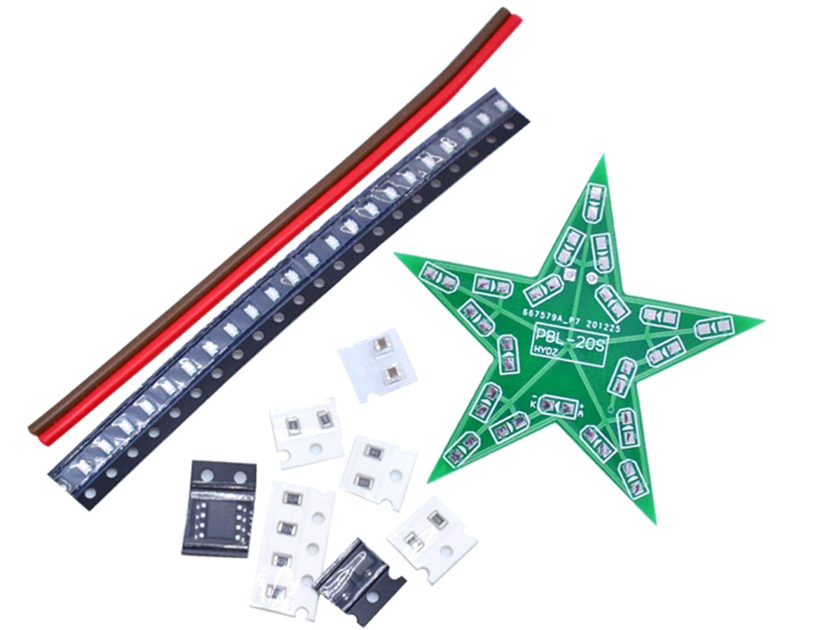 LED Breathing Light STAR - SMD DIY soldering kit (26725)