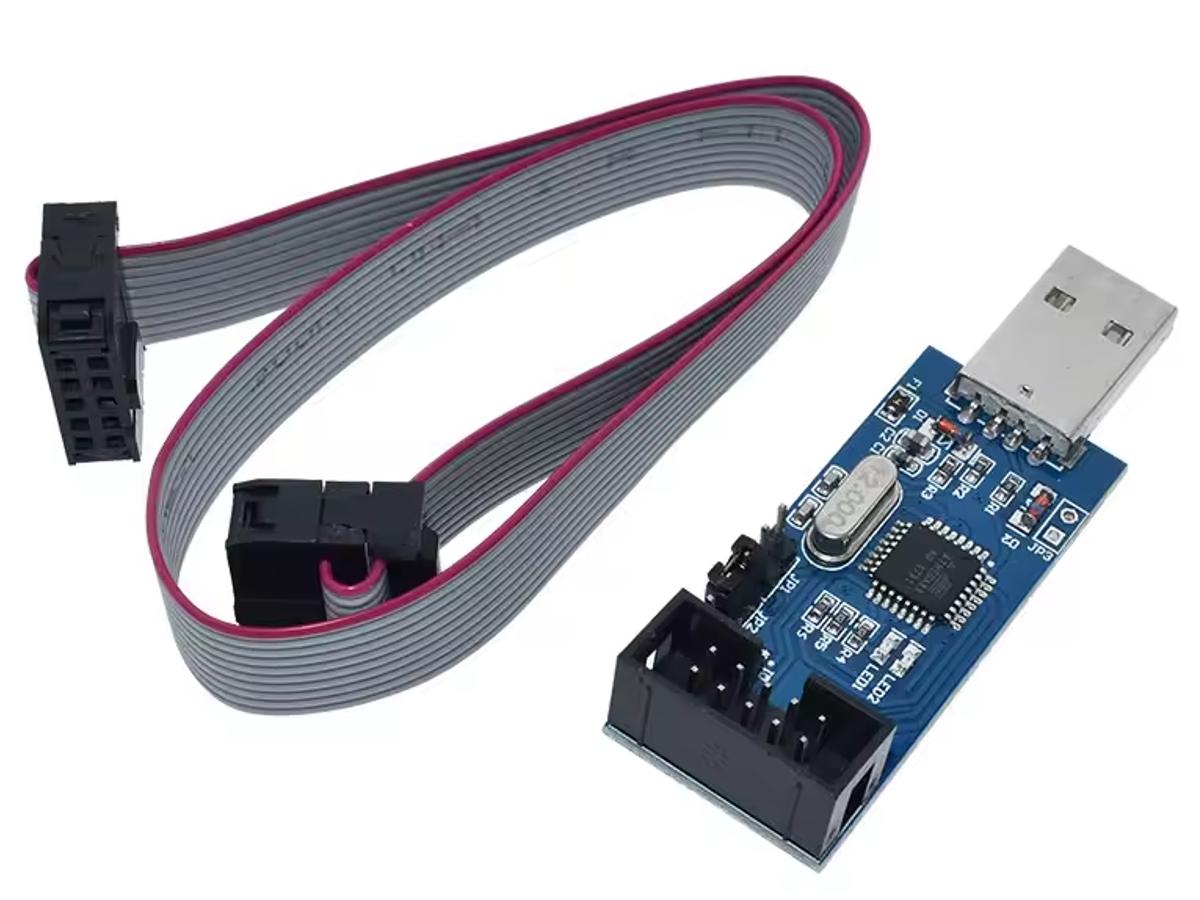 USBasp ISP programmer for ATmega AVR Microcontroller - CANADUINO
