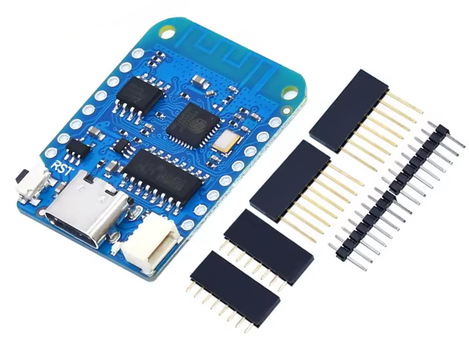 WEMOS D1 Mini ESP8266 V4.0.0 with USB Type-C (26983)